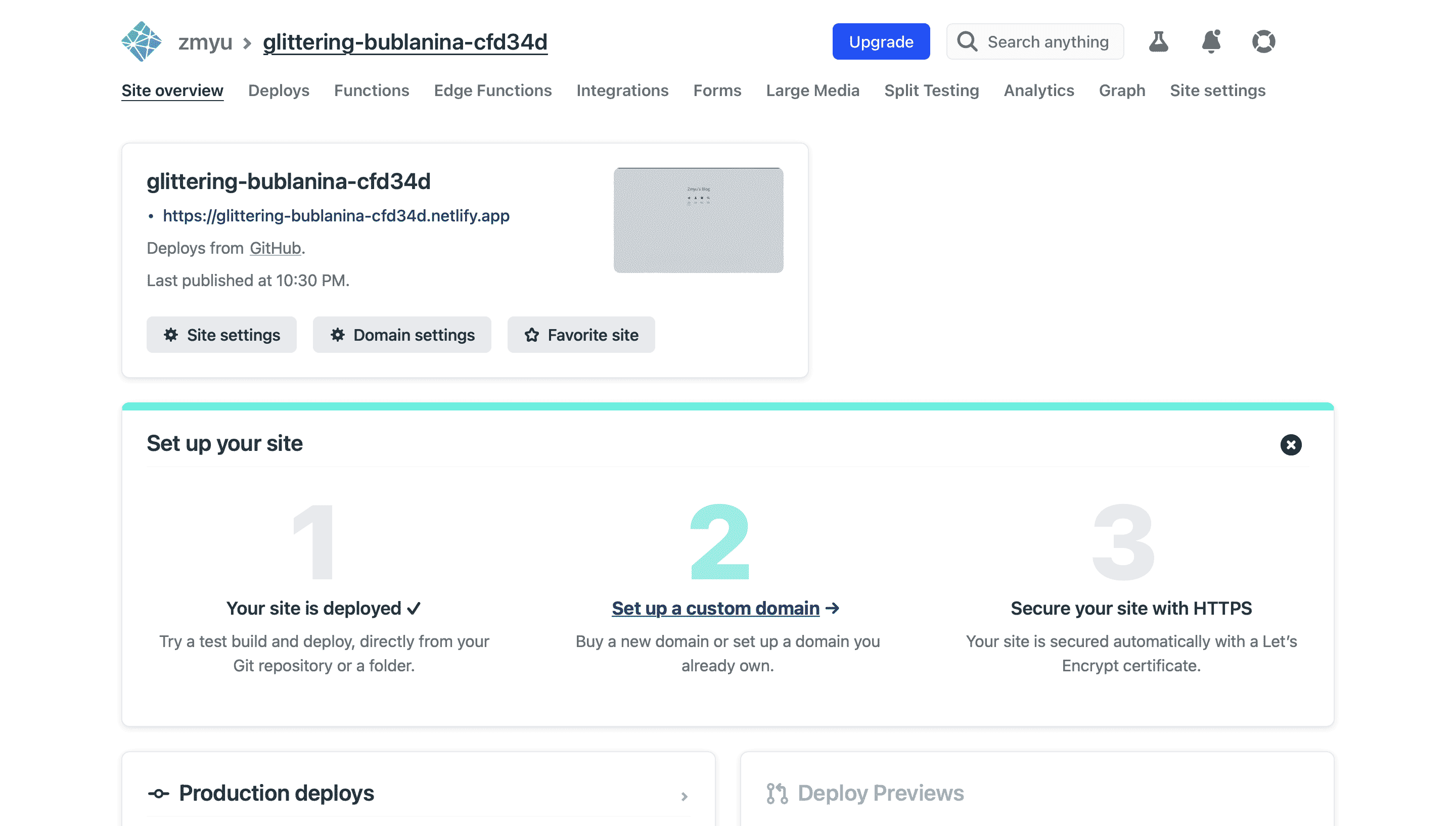 使用Netlify免费加速GitHub Pages页面 | Zmyu's Blog